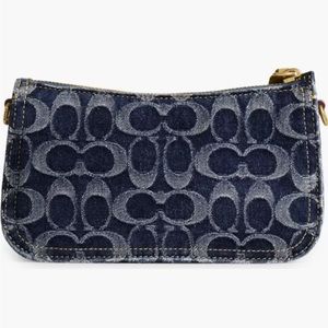 Coach | Bags | Coach Penn Cr688 B4blue Shoulder Bag In Signature Denim ...